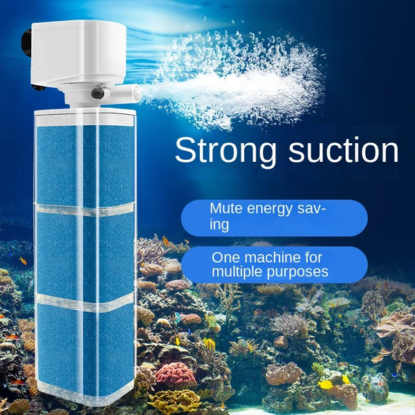 Built-in fish tank filter – Aqua Layouts